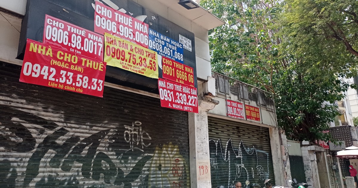 Mặt bằng cho thuê - Bài 1: Ế ẩm