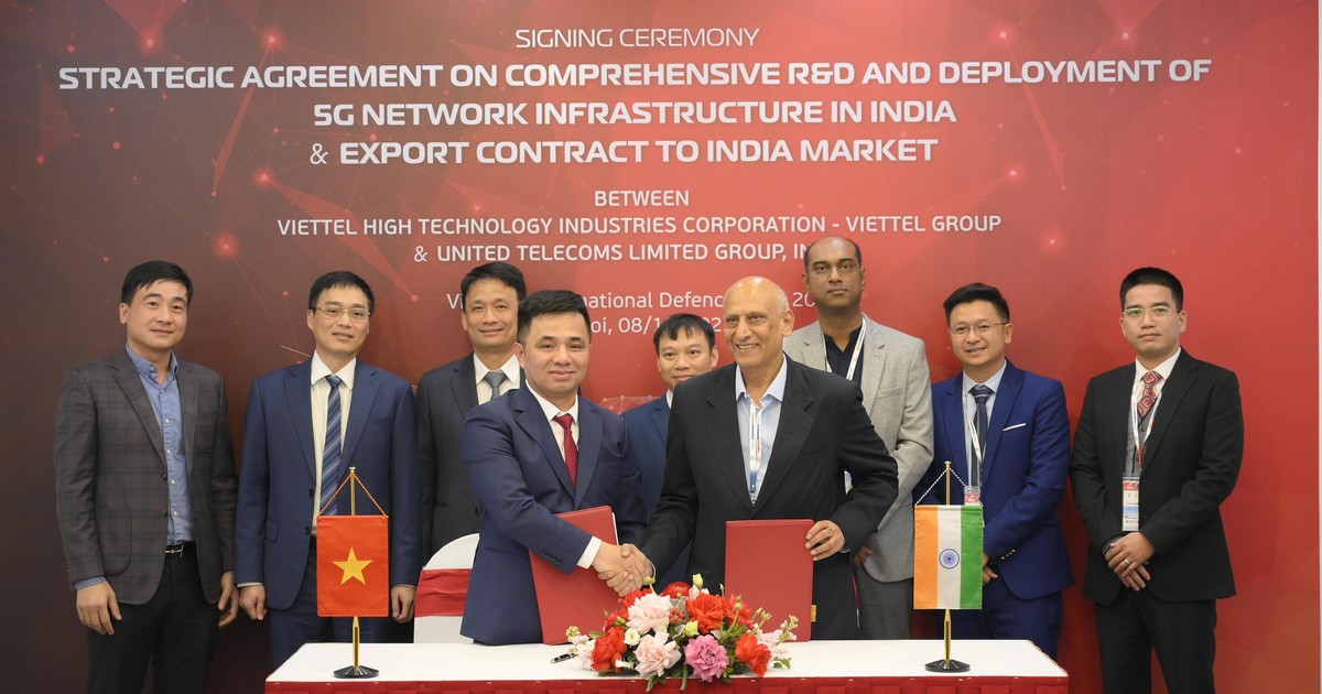 Viettel High Tech xuất khẩu thiết bị viễn thông sang thị trường Ấn Độ