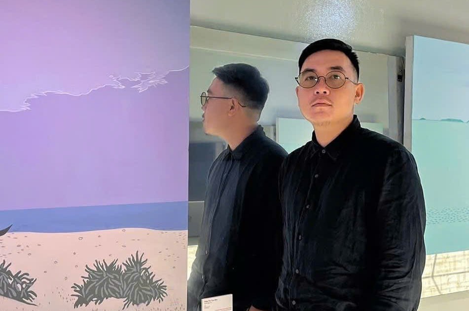 Nguyễn Ngọc Liêm ghi chép lại cái đẹp của ngọn cỏ bằng tranh vẽ