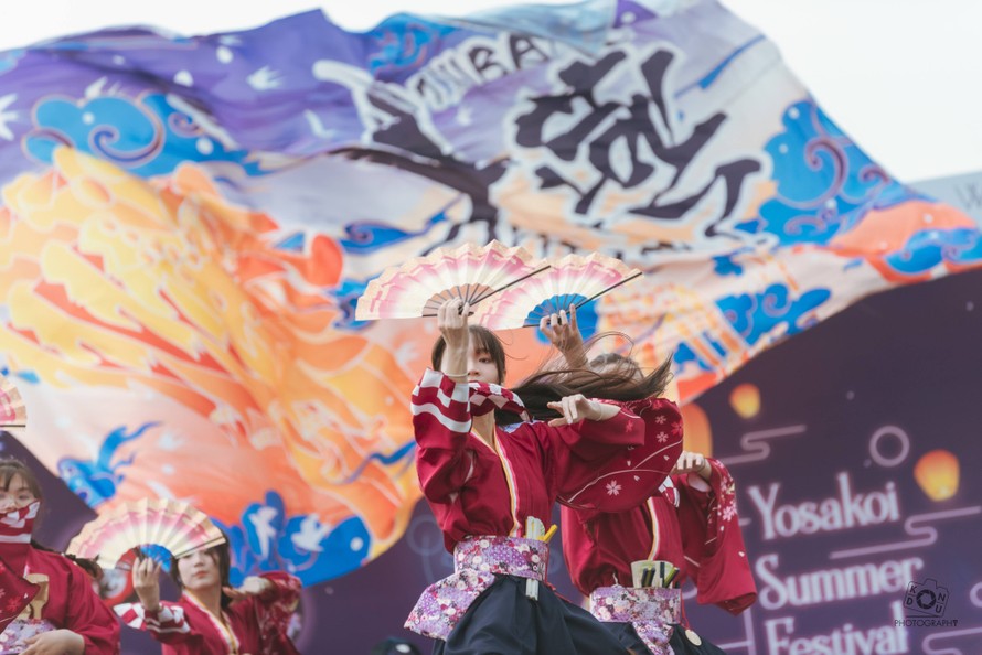 YOSAKOI SUMMER FESTIVAL 2025: Hà Nội rực cháy trong lời chào nồng nhiệt của